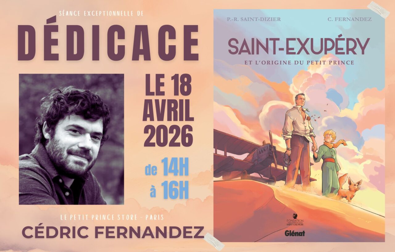 Cédric Fernandez en dédicace au Petit Prince Store – Paris - Antoine de ...